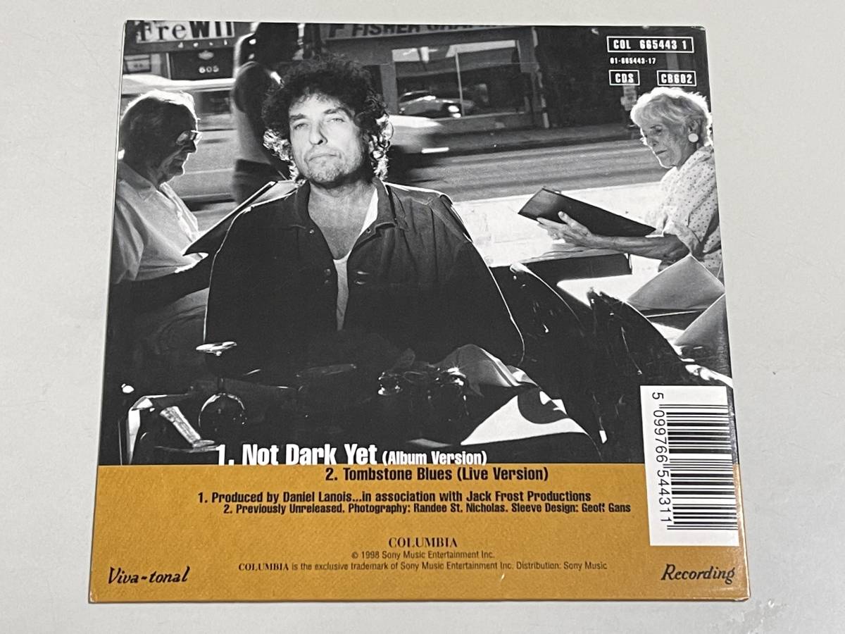 【目立った傷や汚れなし】【CD美品】not dark yet/bob dylan/ノット・ダーク・イェット/ボブ・ディラン【輸入盤 ...