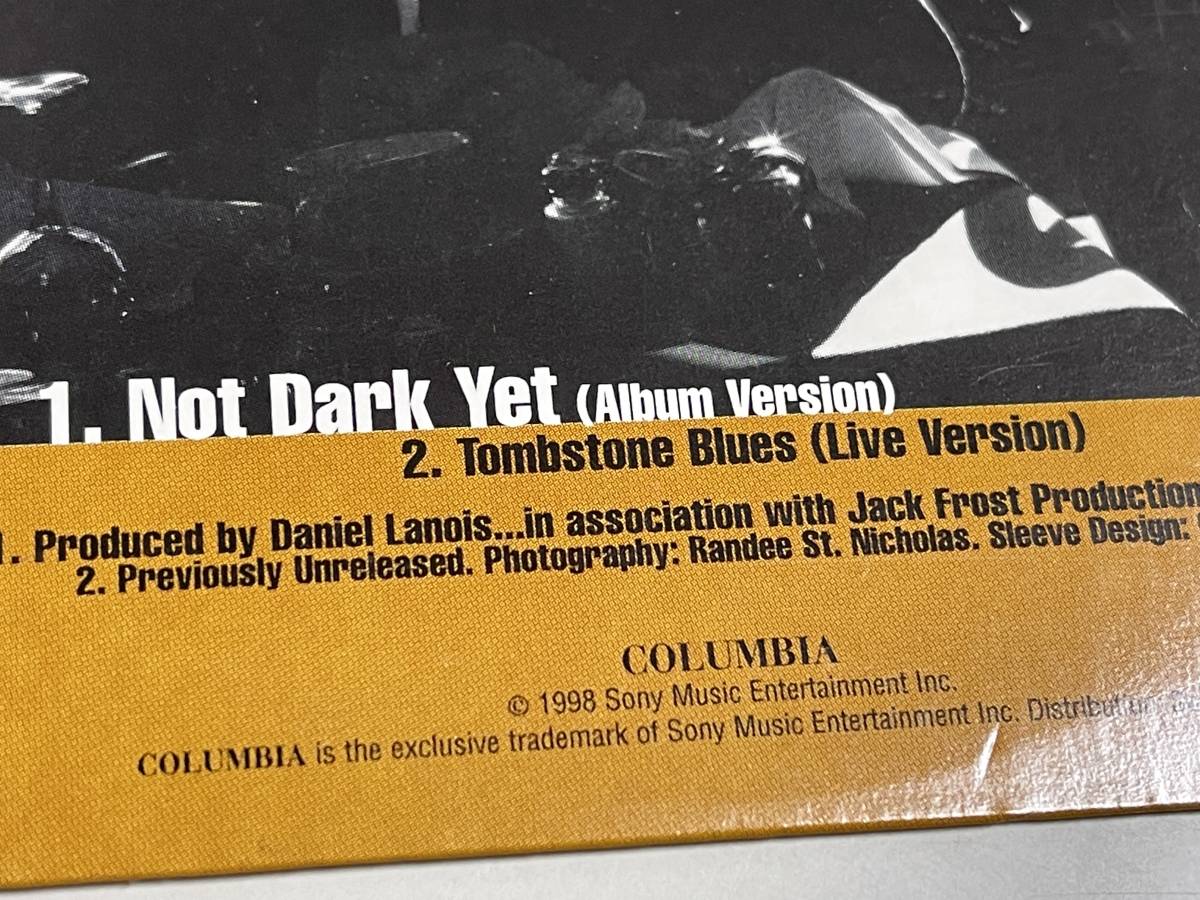 【目立った傷や汚れなし】【CD美品】not dark yet/bob dylan/ノット・ダーク・イェット/ボブ・ディラン【輸入盤 ...