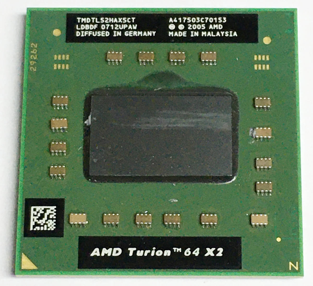 【やや傷や汚れあり】【中古パーツ】【CPU】まとめ買いと送料がお得!!AMD Turion 64 X2 Mobile technology ...