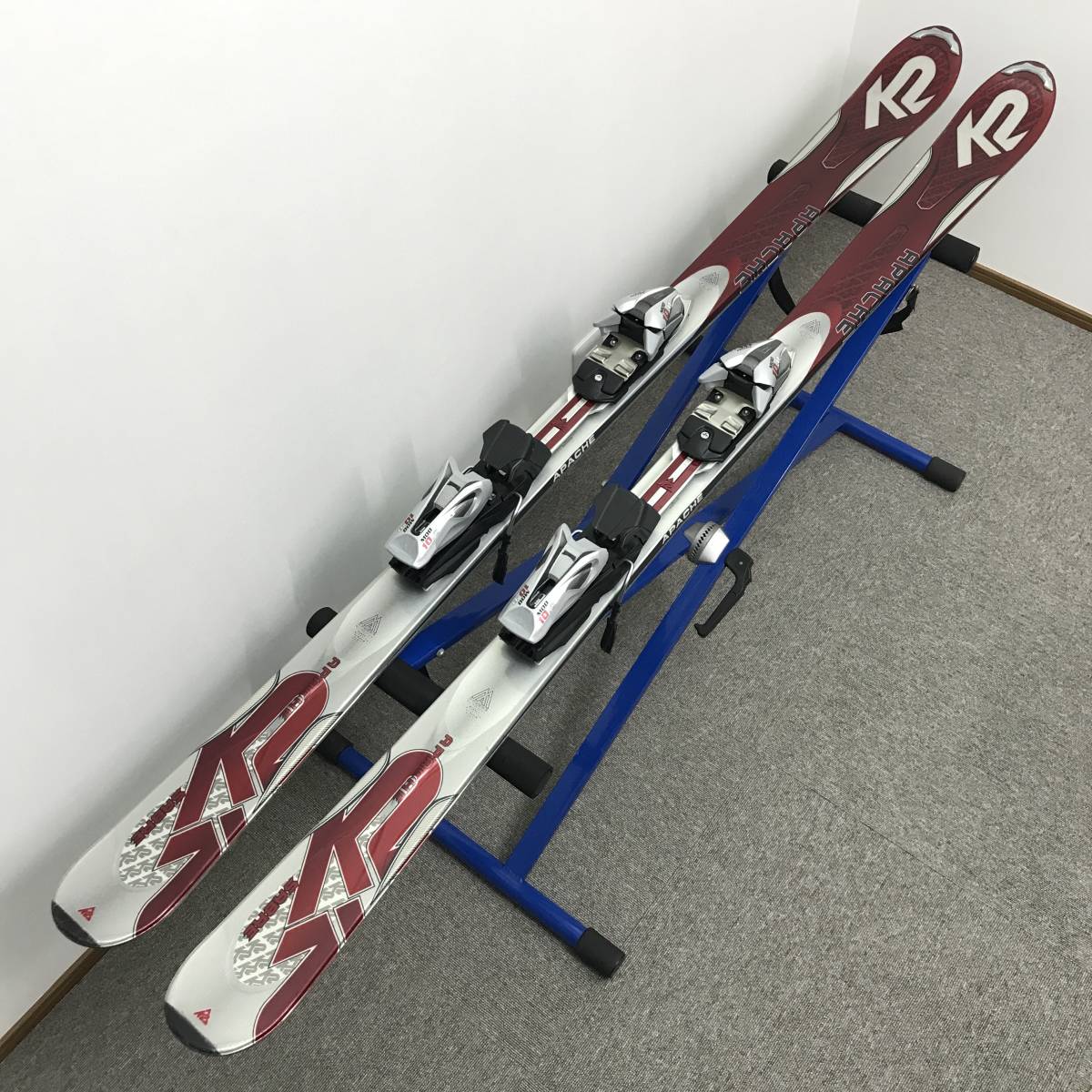 【目立った傷や汚れなし】スキー☆K2 APACHE ALL MOUNTAIN 156cm MARKER ビンディング付 の落札情報詳細| ヤフオク落札価格情報 オークフリー