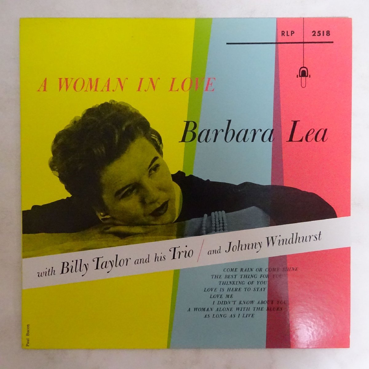 【やや傷や汚れあり】14009344;【美盤/国内盤】Barbara Lea With Billy Taylor And His Trio ...