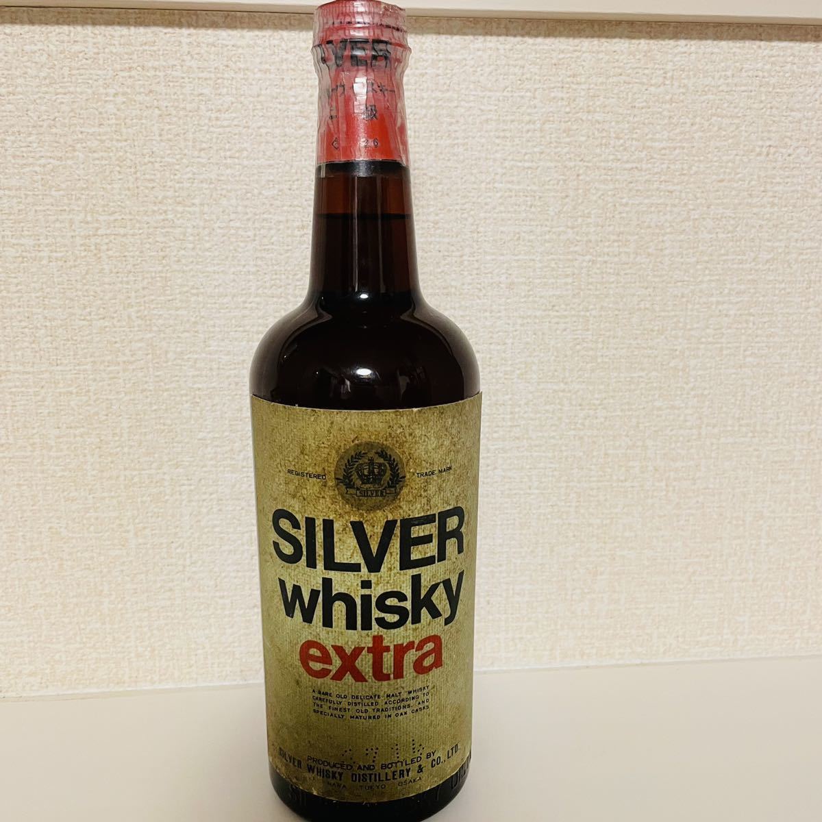 【未使用】シルバーウイスキー エクストラ 二級 SILVER WHISKY EXTRA 古酒 奈良市 東洋醸造 640ml 37%の落札情報 ...
