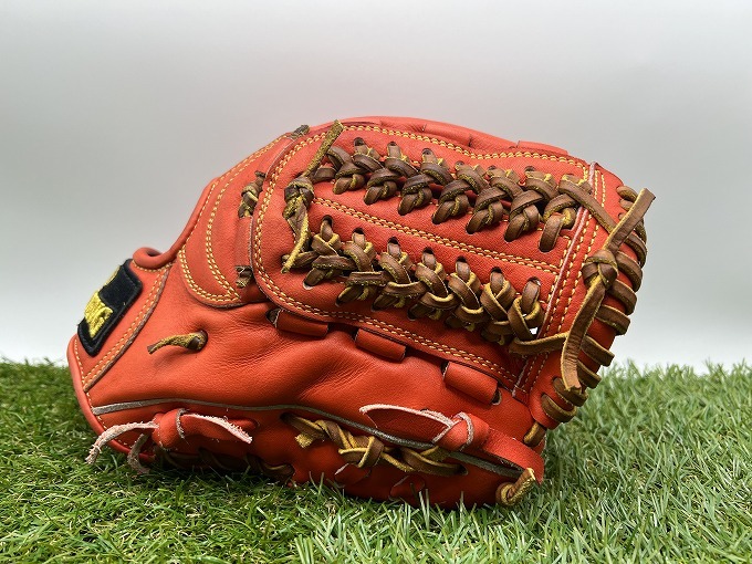 【目立った傷や汚れなし】【110110】SPALDING スポルディング 硬式内野手用グローブ 刺繍有り 即戦力品 SPGK-6 ...