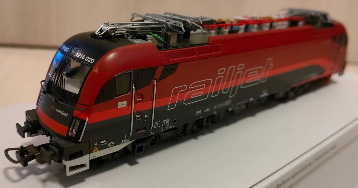 【目立った傷や汚れなし】PIKO 59916 OBB Railjet Rh 1216 taurus Ep.VIの落札情報詳細 - ヤフオク落札 ...