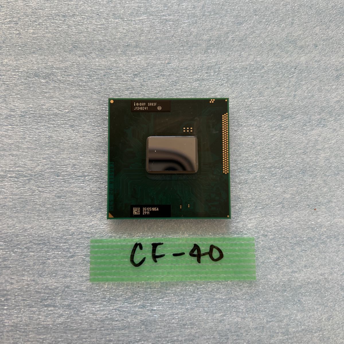 【傷や汚れあり】CF-40 激安 CPU Intel Core i7 2620M 2.70GHz SR03F 同梱可能の落札情報詳細 ...