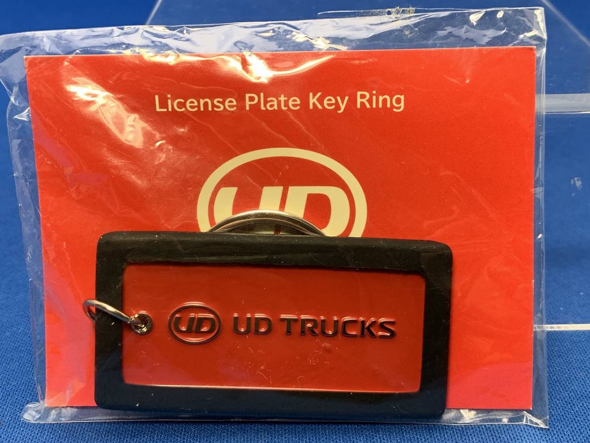 【未使用に近い】☆ UD TRUCKS License Plate Key Ring キーホルダー Quon クオンの落札情報詳細 ...