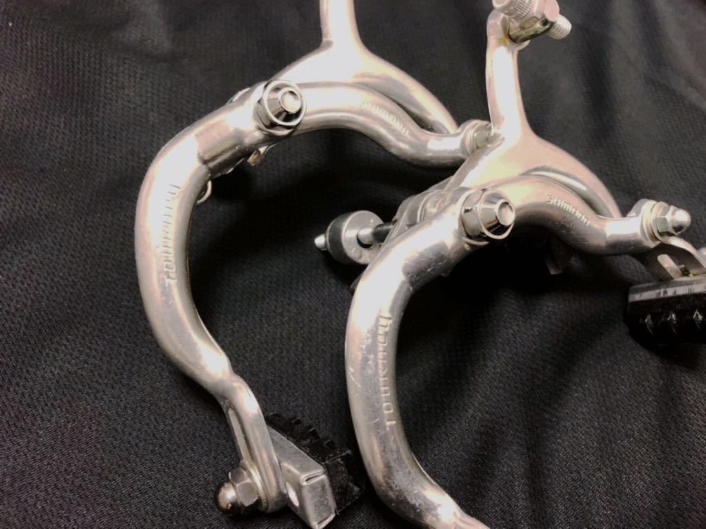 【未使用】NOS OLD BMX shimano tourney ブレーキ ロングアーチ MX brake MTB 88s kuwahara ...