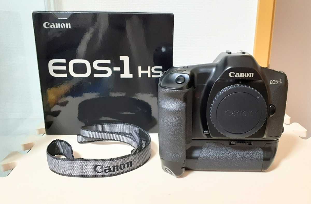 【目立った傷や汚れなし】フィルムカメラ CANON キヤノン EOS-1 HS 単3電池パック付き ボディ の落札情報詳細 - ヤフオク落札価格検索 オークフリー