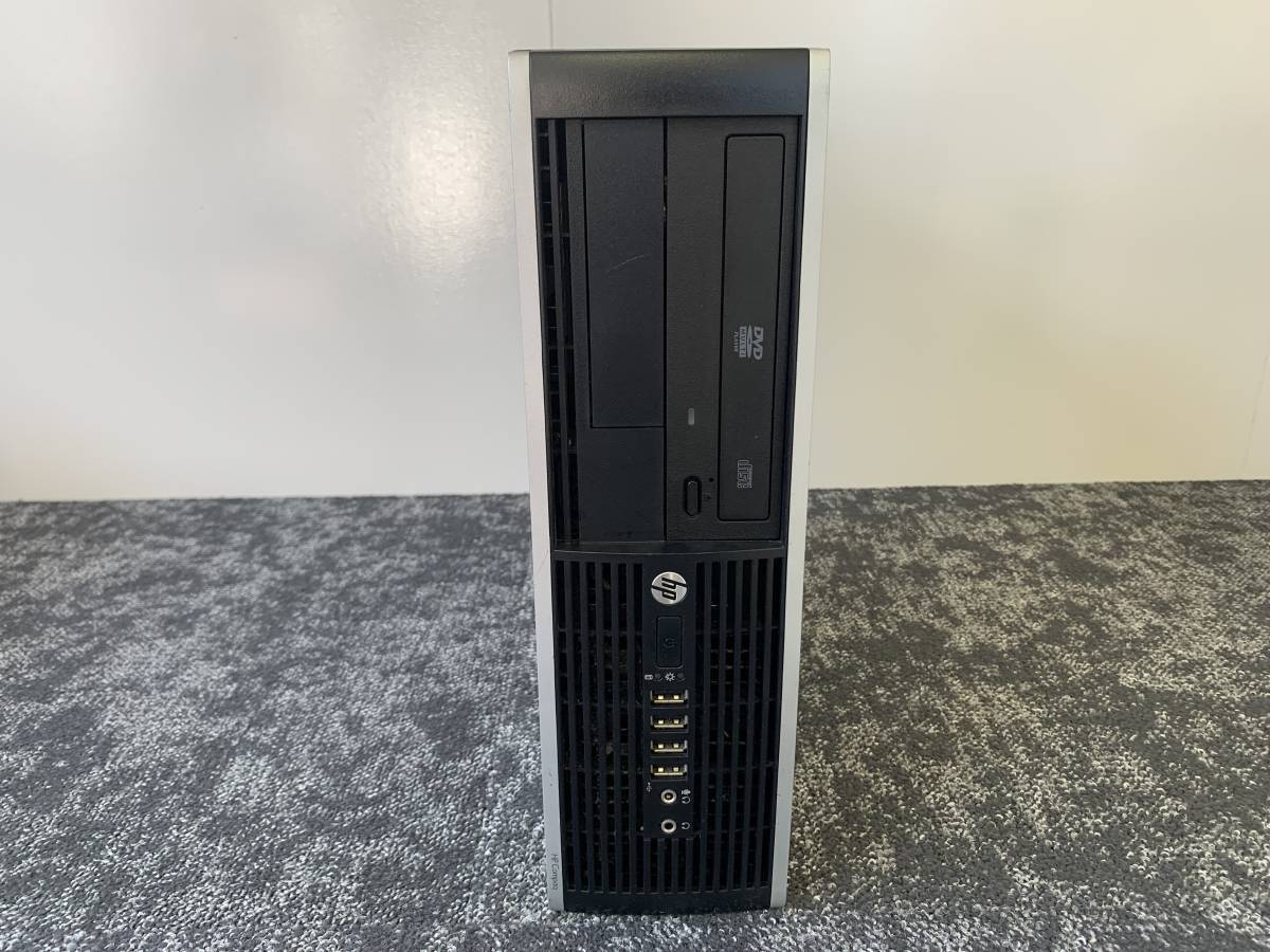 【ジャンク】HP デスクトップパソコン Compaq 6000 Pro Small Form Factor AT492AV ① の落札情報詳細 ...