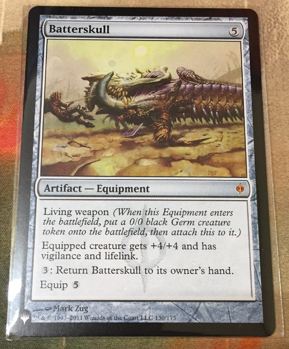 【未使用】MTG/The List/ザ・リスト/殴打頭蓋/Batterskull(英)-アーティファクト の落札情報詳細| ヤフオク落札価格 ...
