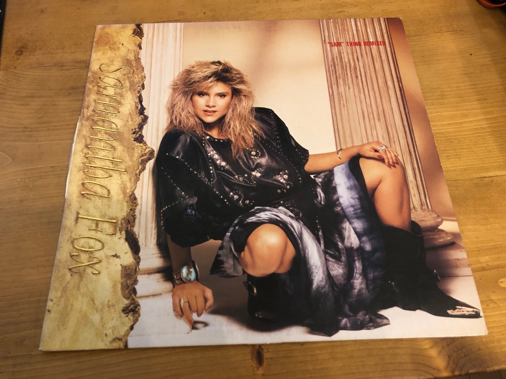 【傷や汚れあり】LP★Samantha Fox / “Sam Thing Remixed / ハイエナジー / シンセ・ポップ・ディスコ！の ...