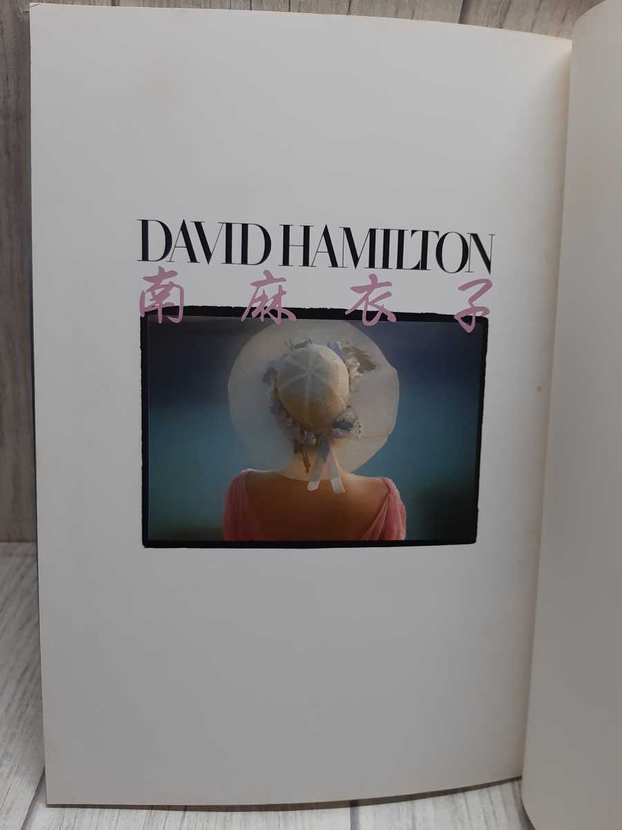 【やや傷や汚れあり】 南麻衣子 写真集 デビッド・ハミルトン 別冊スコラ DAVID HAMILTON レア minami maiko 初版 ...