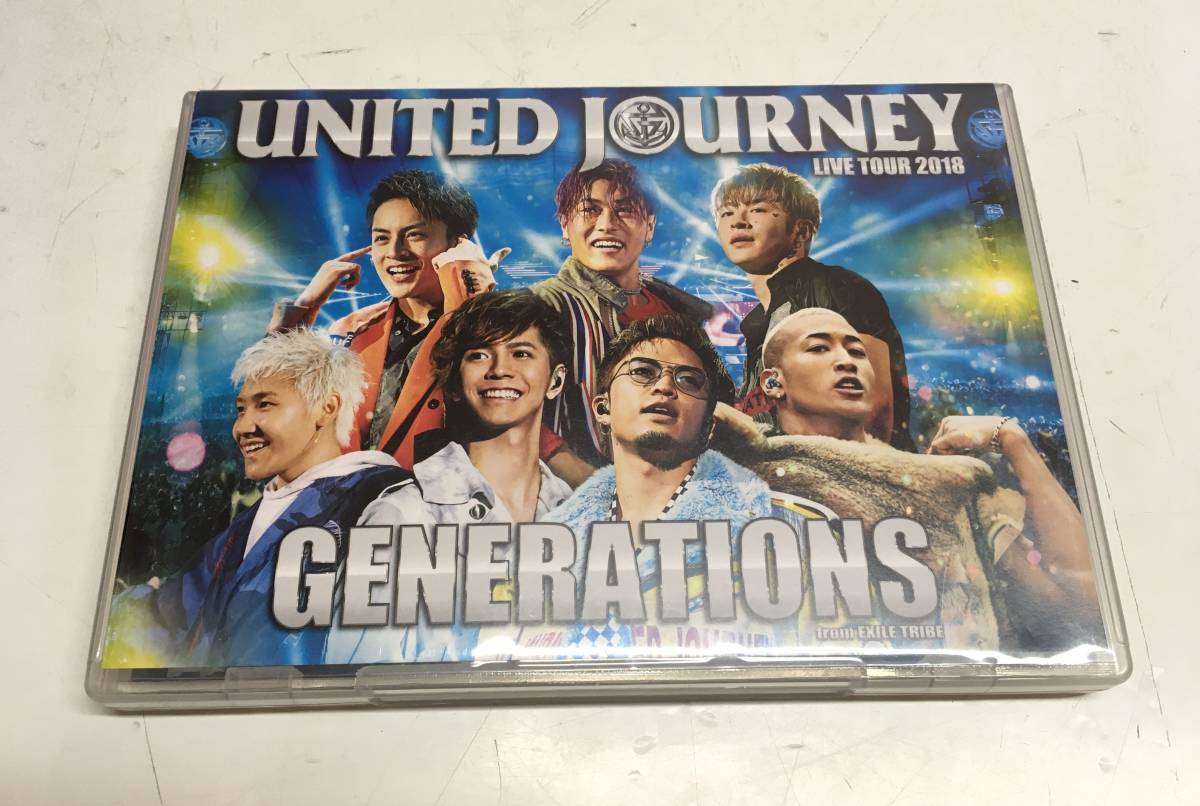 【全体的に状態が悪い】 8686-11 GENERATIONS from EXILE TRIBE / UNITED JOURNEY LIVE TOUR 2018 (DVD2枚組)の落札情報詳細 ...