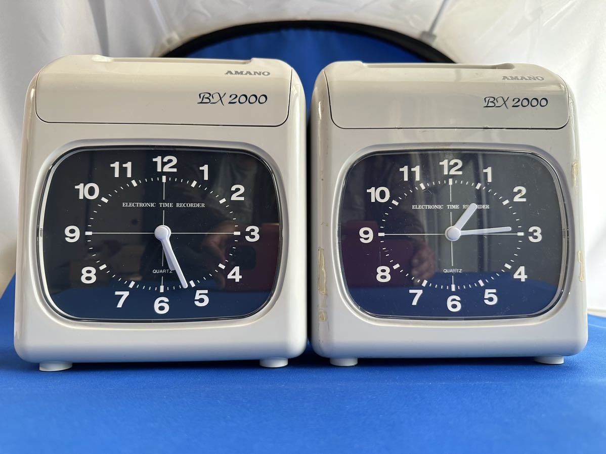 【やや傷や汚れあり】アマノタイムレコーダーBX2000 2台の落札情報詳細 - ヤフオク落札価格検索 オークフリー