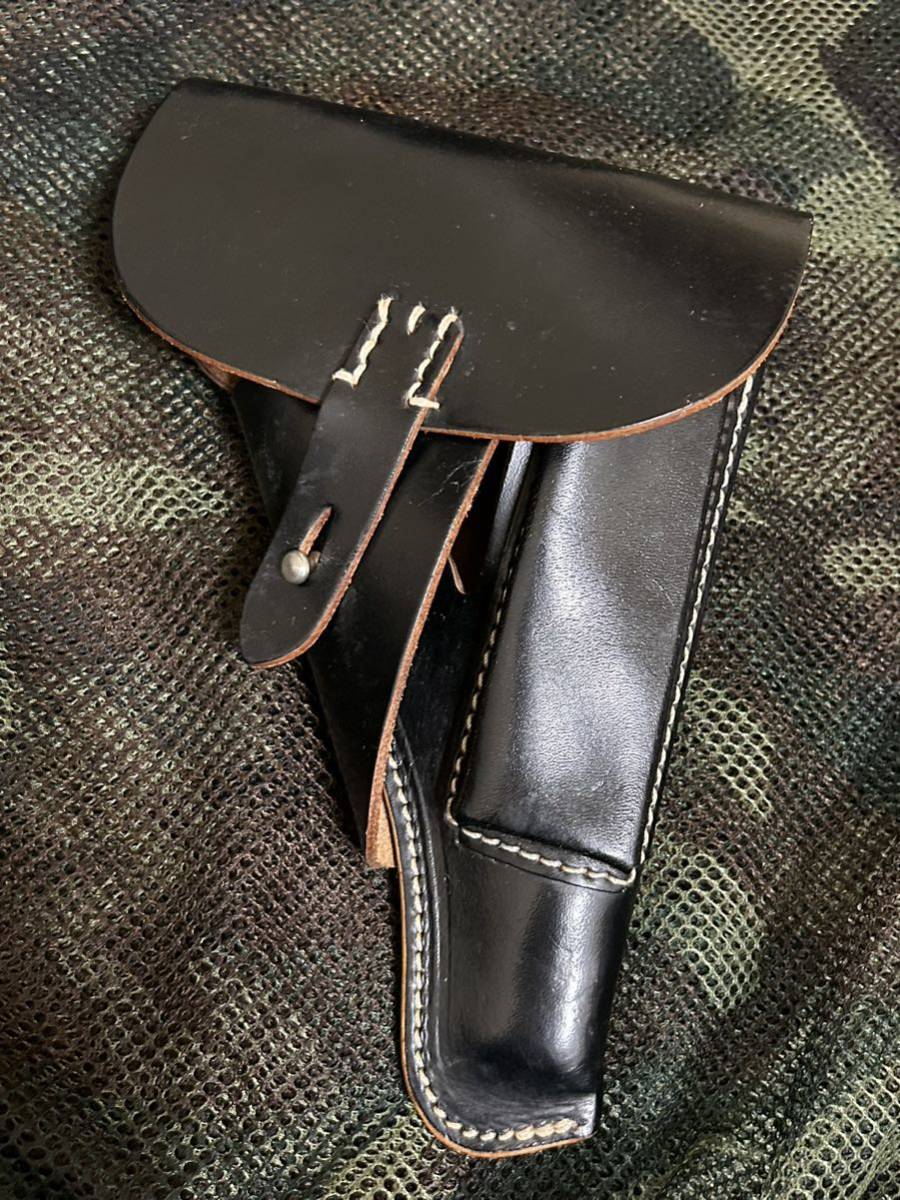【やや傷や汚れあり】革製ホルスター ワルサーP38 BK / ワルサーP38 PPK ドイツ軍 p08 ドイツ軍 マルシン WW2 の落札情報詳細 - ヤフオク落札価格検索 オークフリー