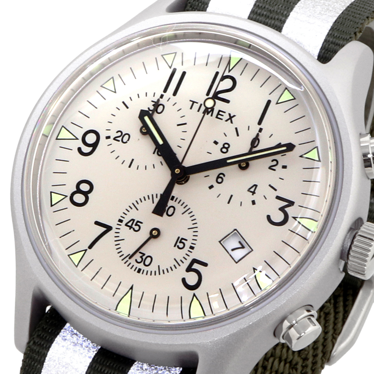【やや傷や汚れあり】訳有特価！【TIMEX タイメックス】TW2R81300 新品未使用 メンズ クロノグラフ MK1 アルミニウム 40mm ...