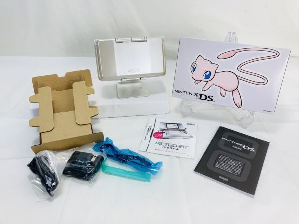 【中古】希少 レア ポケモンセンター DS ミュウエディション 本体 Mew Edition Nintendo 任天堂 Pokemon 動作 ...