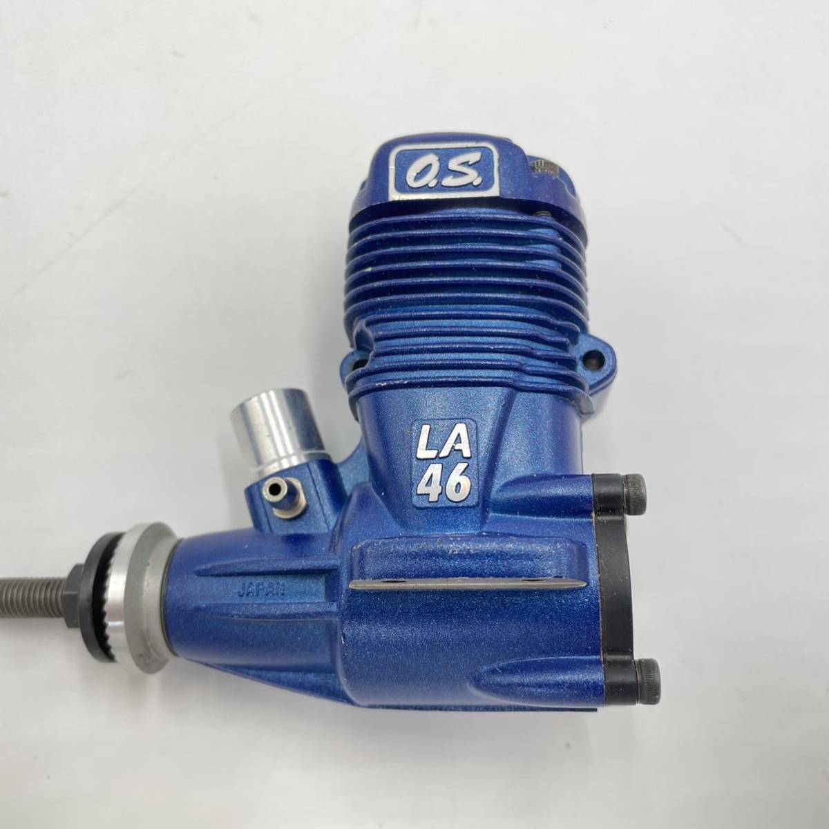 【全体的に状態が悪い】1円 保管品 未使用？ OS MAX 46LA 小川精機 O.S. ENGINE 模型 飛行機 エンジン E-3030 ...
