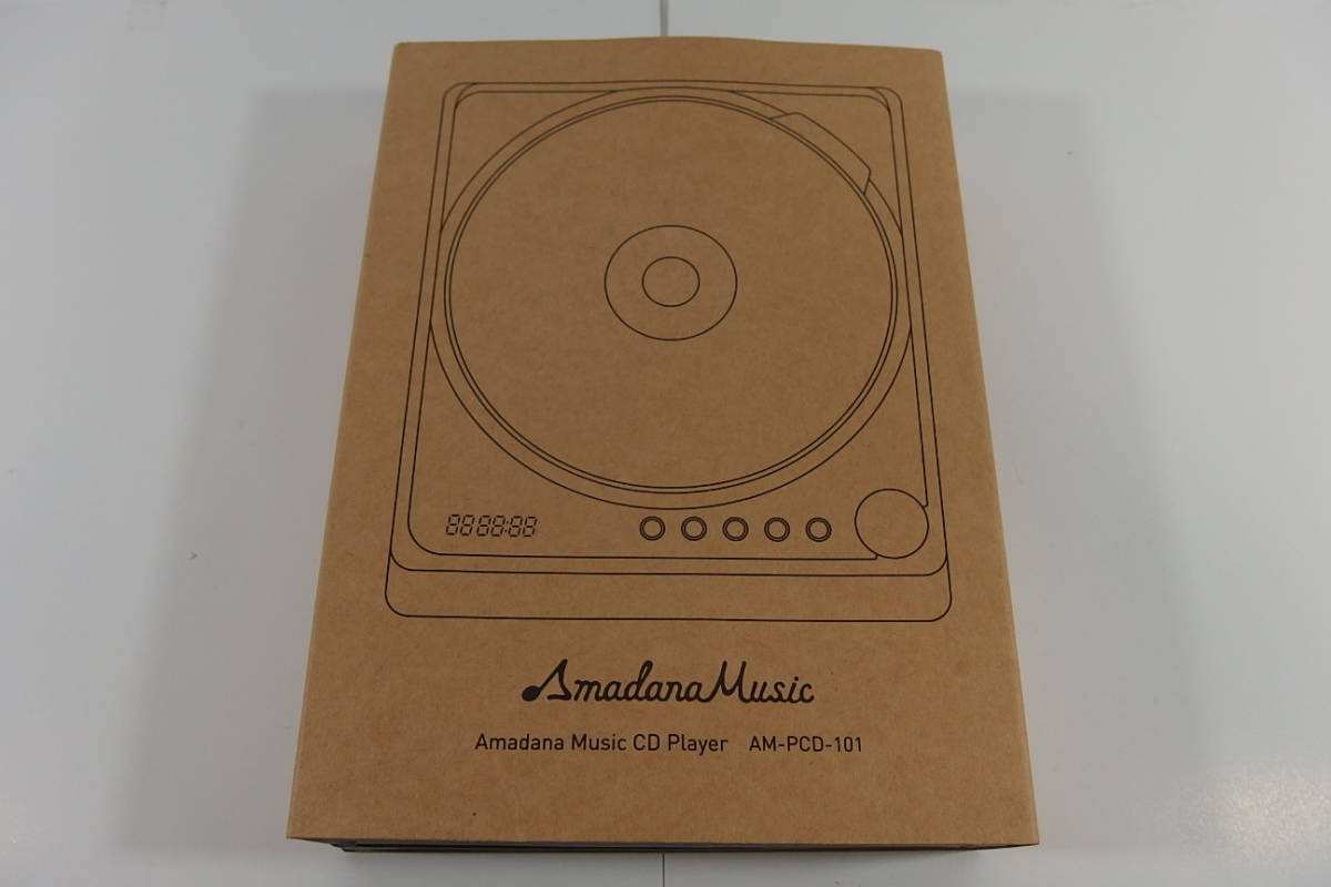 【やや傷や汚れあり】 Amadana Music アマダナ・ミュージック CDプレーヤー AM-PCD-101の落札情報詳細 - ヤフオク落札価格検索 オークフリー