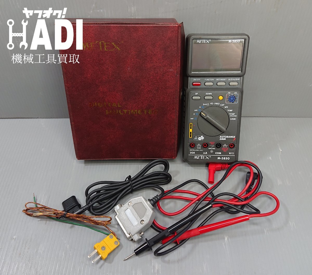 M-3270D METEX デジタル マルチメーター テスターの落札情報詳細 - ヤフオク落札価格情報 オークフリー