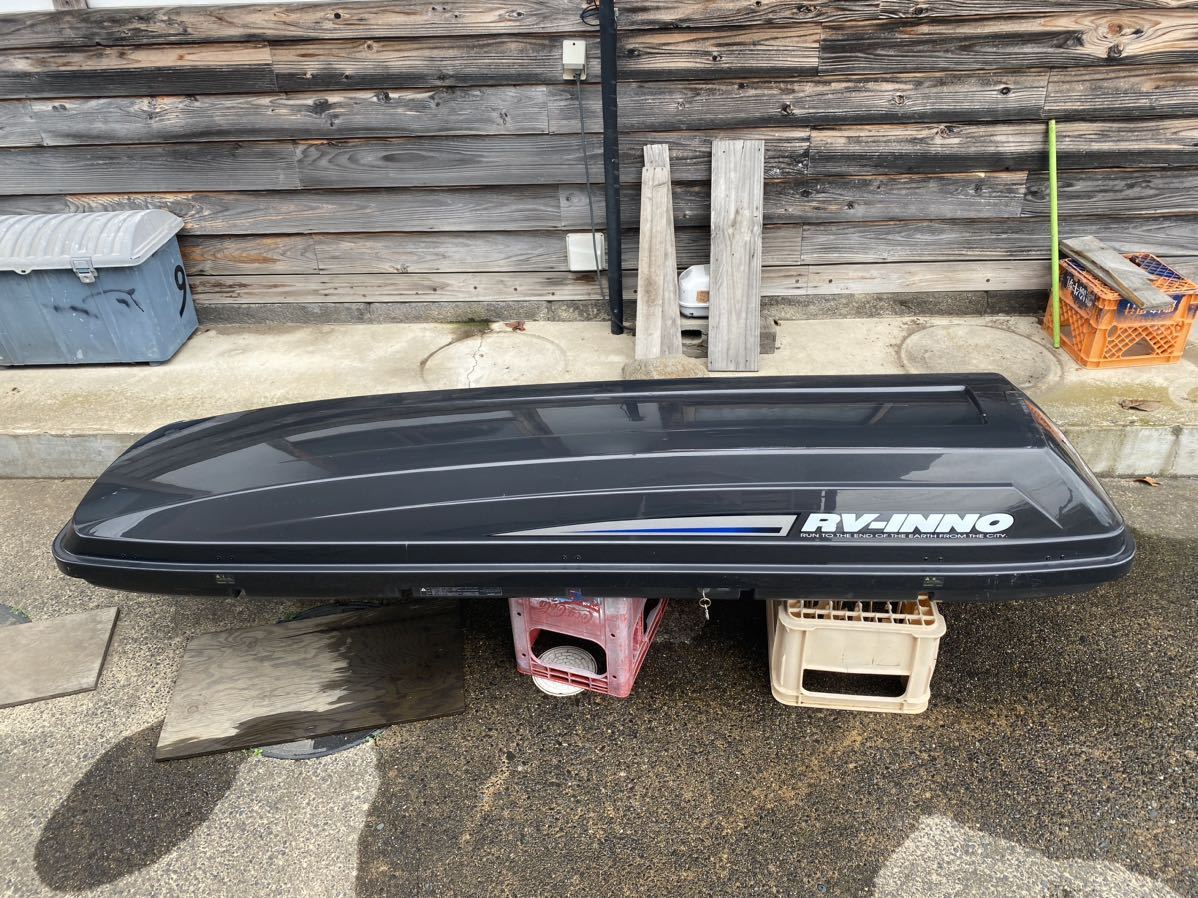 【全体的に状態が悪い】INNO ルーフボックス RV-INNO BR-400 ストリームボックス 難あり 引き取り限定 発送不可の落札情報詳細 - ヤフオク落札価格検索 オークフリー