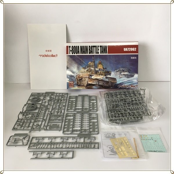【目立った傷や汚れなし】 現状品 modelcollect T-80UA MAIN BATTLE TANK UA72062 プラモデル モデル ...