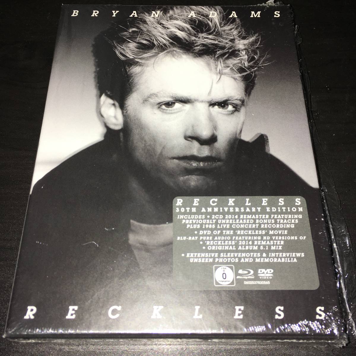 【目立った傷や汚れなし】ブライアン・アダムス BRYAN ADAMS ★ RECKLESS - 30TH ANNIVERSARY EDITION / 2 CD + 1 DVD + 1 Blu ...