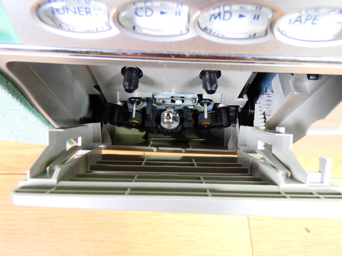 【傷や汚れあり】KENWOOD ケンウッド MDX-F3 ラジカセ CD/MD/TAPE /AM/FM 音響機器 オーディオ ※ジャンク ...