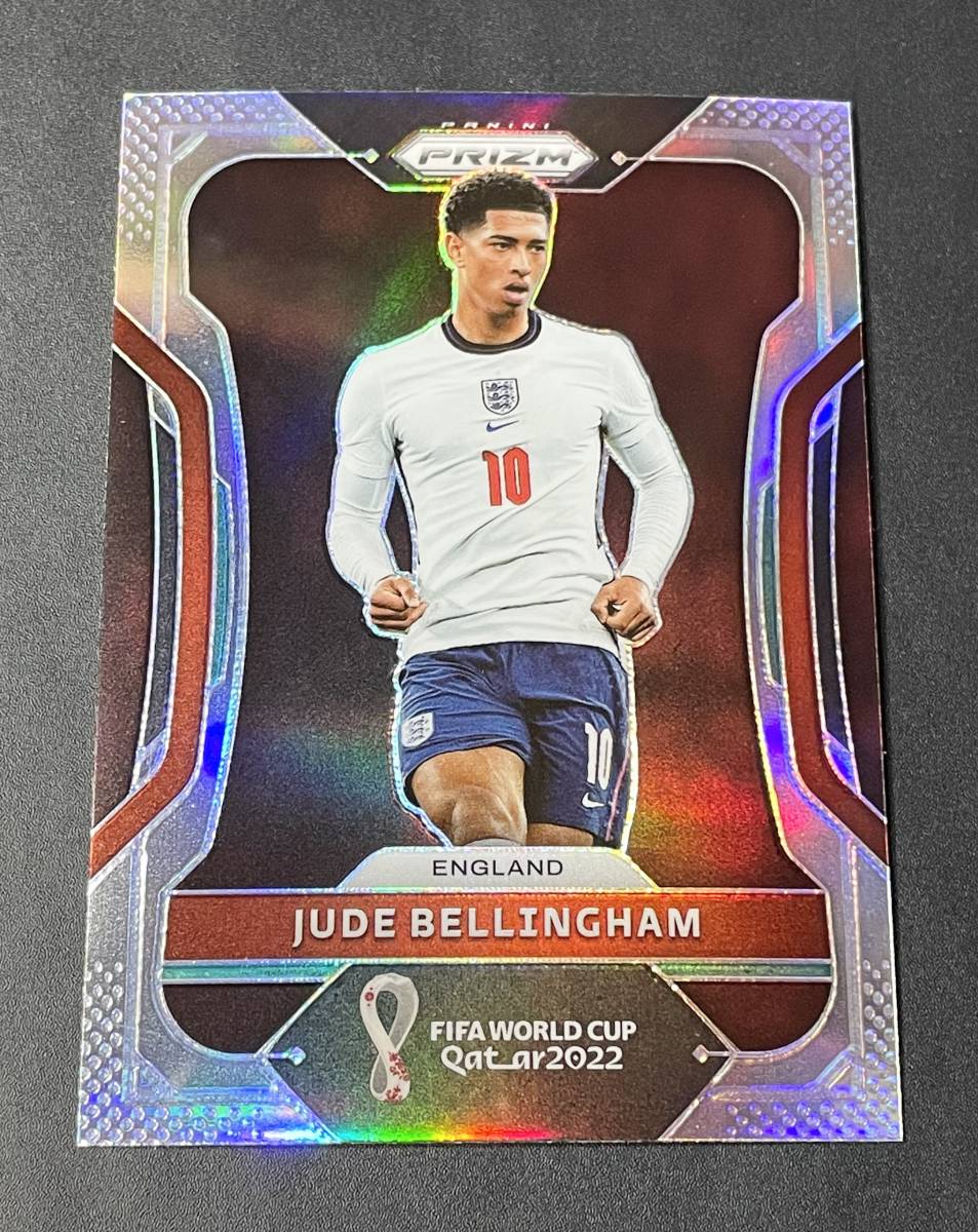 【未使用】JUDE BELLINGHAM #90 base card PANINI PRIZM FIFA WORLD CUP QATAR ...