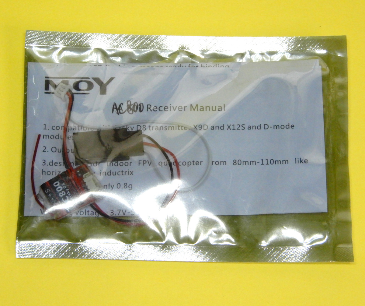 【未使用】AC800 SBUS/PPM出力 受信機 レシーバー（新品）（2）の落札情報詳細 - ヤフオク落札価格検索 オークフリー