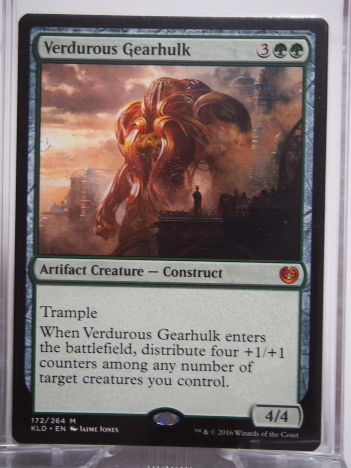 【目立った傷や汚れなし】0862/新緑の機械巨人/Verdurous Gearhulk/カラデシュ【通常版】/【英語版】 の落札情報詳細 ...