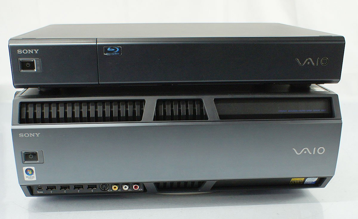 【やや傷や汚れあり】OS無し訳あり品 SONY VAIO type R master PCV-A91N/PCV-A82N/Core 2 Duo E6600/メモリ3GB/HDD無/デスク PC ...