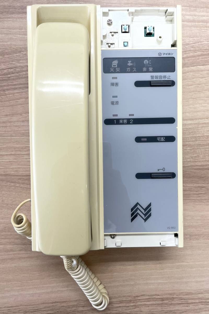 【やや傷や汚れあり】VG-4KU（GP型3級受信機）1台 インターホン ★領収書発行可★ の落札情報詳細| ヤフオク落札価格情報 オークフリー