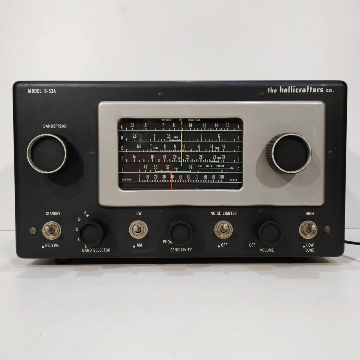 【傷や汚れあり】【hallicrafters S-53A】ハリクラフターズ S-53A 真空管MF～HF帯受信機の落札情報詳細 - Yahoo!オークション落札価格検索 オークフリー