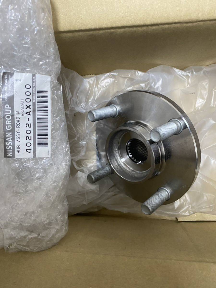 【未使用】日産 フロントハブ 純正新品 40202-AX000 の落札情報詳細 - ヤフオク落札価格検索 オークフリー