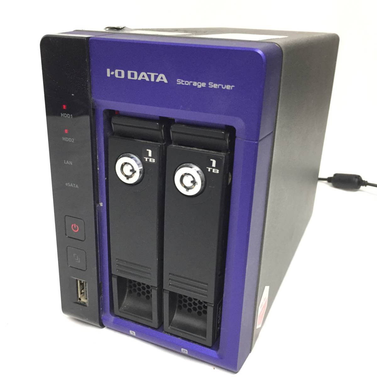 【やや傷や汚れあり】S4121262 I-O DATA HDL-Z2WM2C2 Storage Server 1点【通電ok、HDDなし、本体 ...