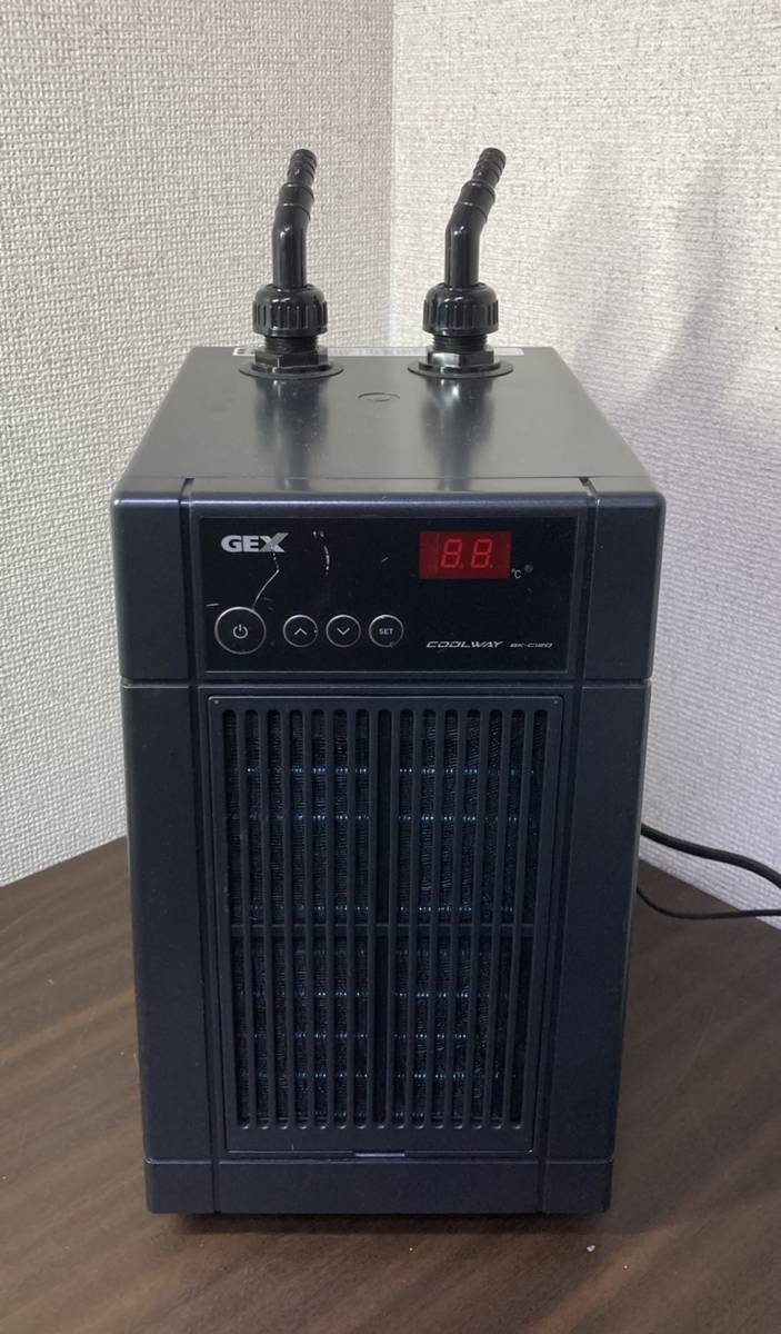 【全体的に状態が悪い】(9) GEX ジェックス COOLWAY クールウェイ BK-C120 鑑賞魚 水槽用 クーラー 淡水 海水 通電確認のみ 現状品 の落札情報詳細| ヤフオク落札価格 ...