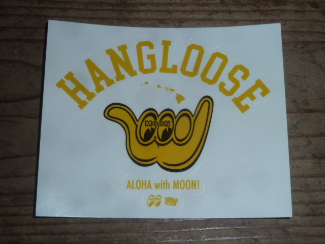 【未使用】in4mation × mooneyes ステッカー ムーンアイズ コラボ fatlace illest hilife udown ...