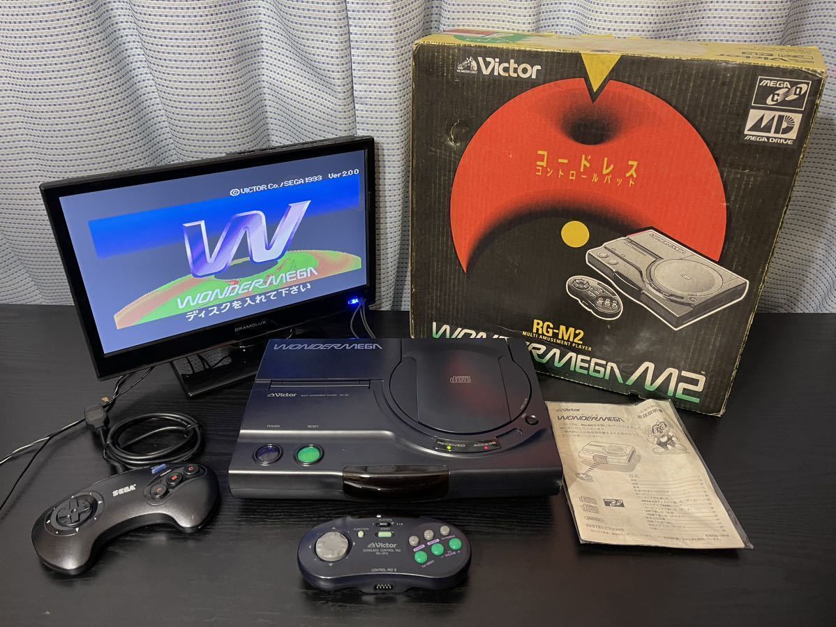 VICTOR ワンダーメガ WONDERMEGA RG-M1 本体 元箱付き 動作確認済 SEGA の落札情報詳細| ヤフオク落札価格情報 ...