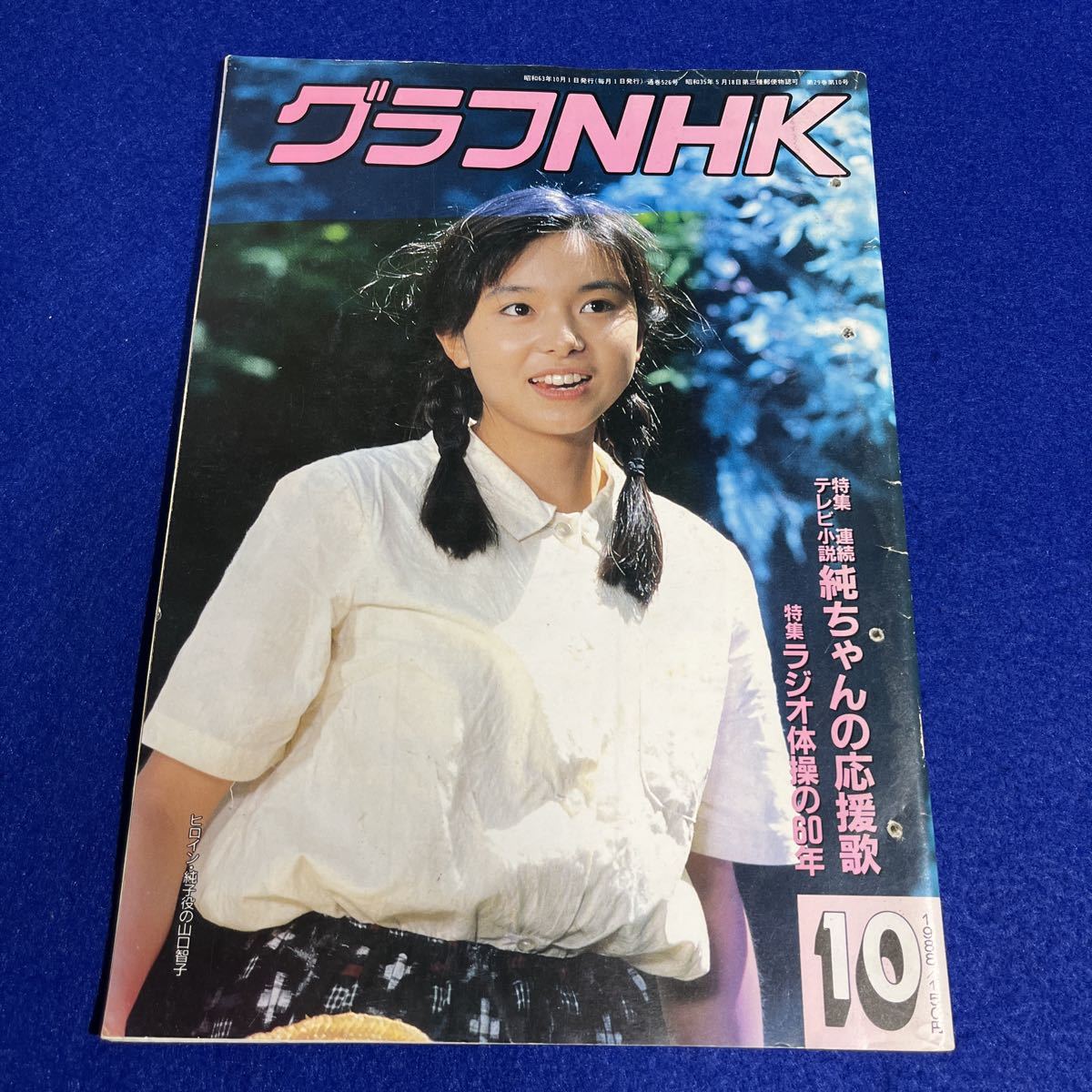 【やや傷や汚れあり】グラフNHK 1988年 純ちゃんの応援歌/山口智子 川津祐介 笑福亭鶴瓶 高嶋政宏 ドラマ/ 渡辺徹 古手川祐子 武田信玄/ 中井貴一 紺野美沙子 の落札情報詳細 ...