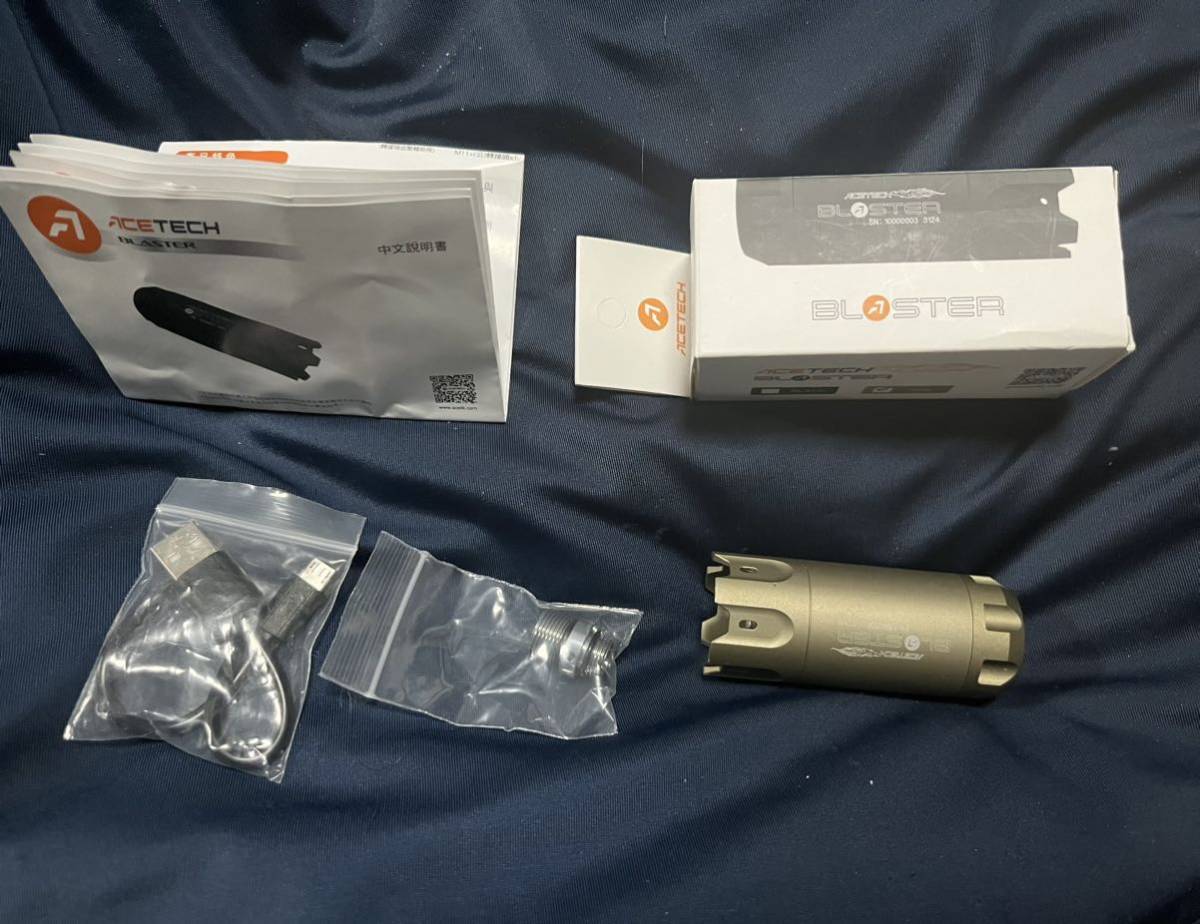 【やや傷や汚れあり】acetech blaster トレーサー UAB speedQBの落札情報詳細 - ヤフオク落札価格検索 オークフリー