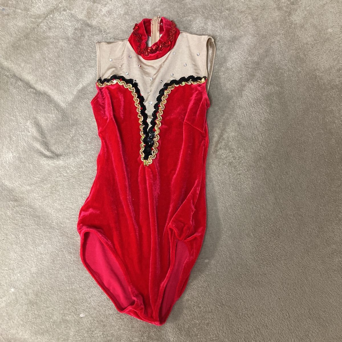 【目立った傷や汚れなし】Chacott チャコット レオタード size：M レッド ツルツル 光沢感 221220③ の落札情報詳細| ヤフオク落札価格情報 オークフリー