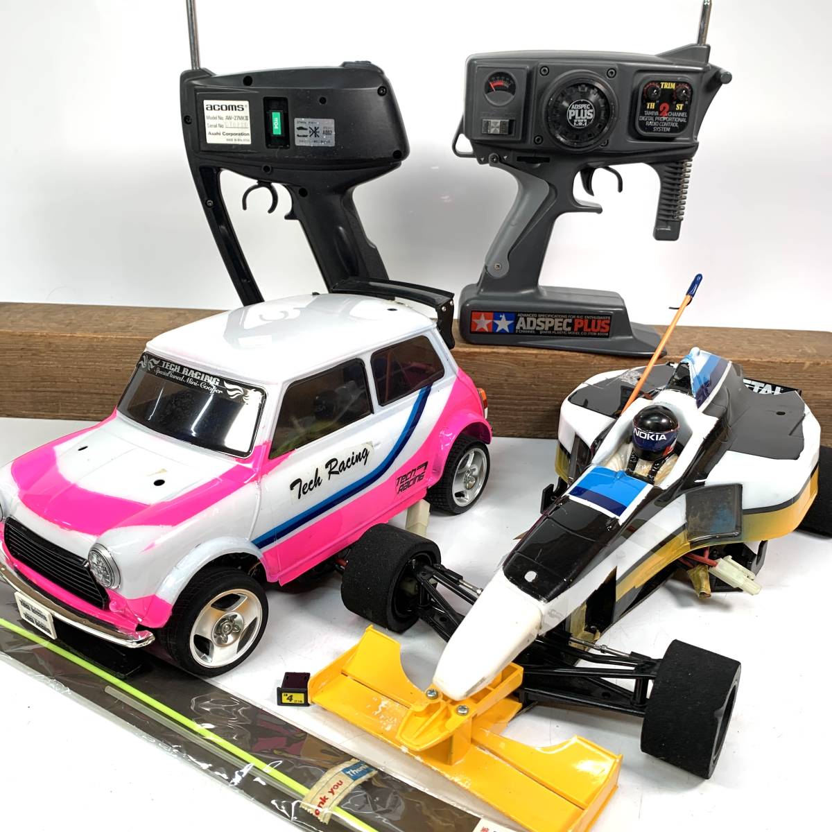 【やや傷や汚れあり】当時物！ TAMIYA タミヤ F1 RC ラジコンADSPEC SPORT CPR UNIT P-16F の落札情報詳細 ...