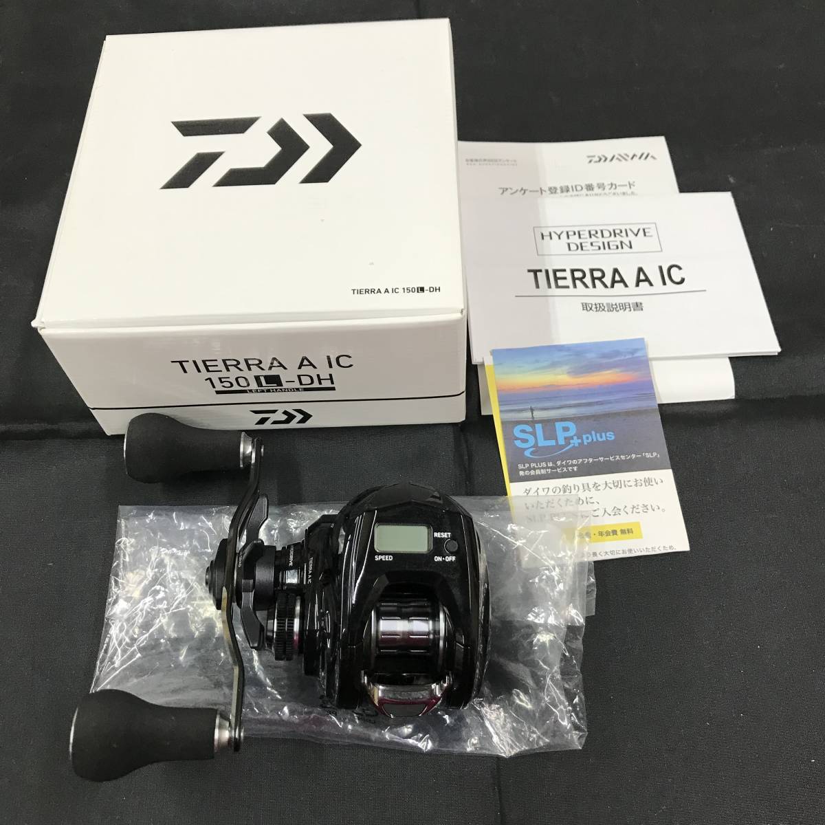 【やや傷や汚れあり】tn334 送料無料！ DAIWA ダイワ リール 21 TIERRA ティエラ A IC 150L-DH 左の落札情報詳細 - ヤフオク落札価格検索 オークフリー