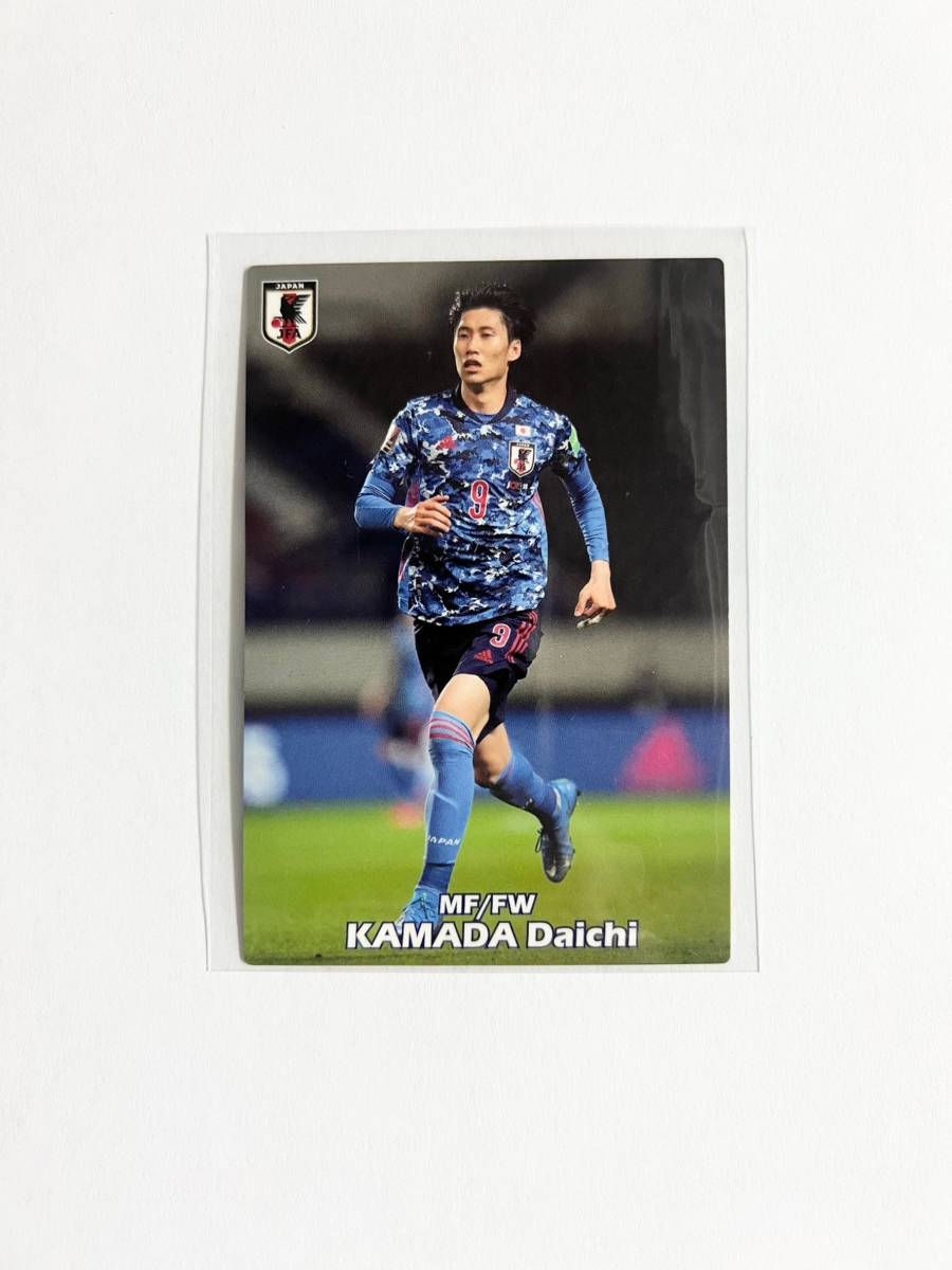 【未使用】【★新品未使用★】 Calbee カルビー SAMURAI BLUE 2022 サッカー日本代表チームチップスカード 鎌田大地 選手 ...