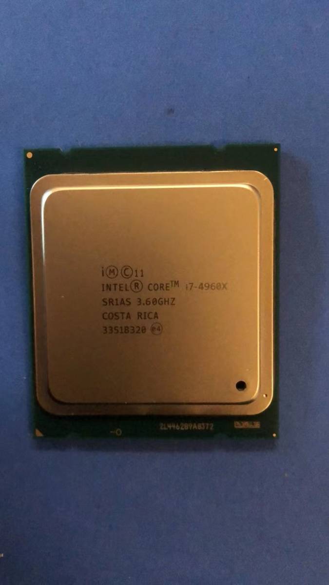 【やや傷や汚れあり】インテル Intel Core i7-4960X （中古ジャンク品扱い）2487の落札情報詳細 - ヤフオク落札価格情報 ...