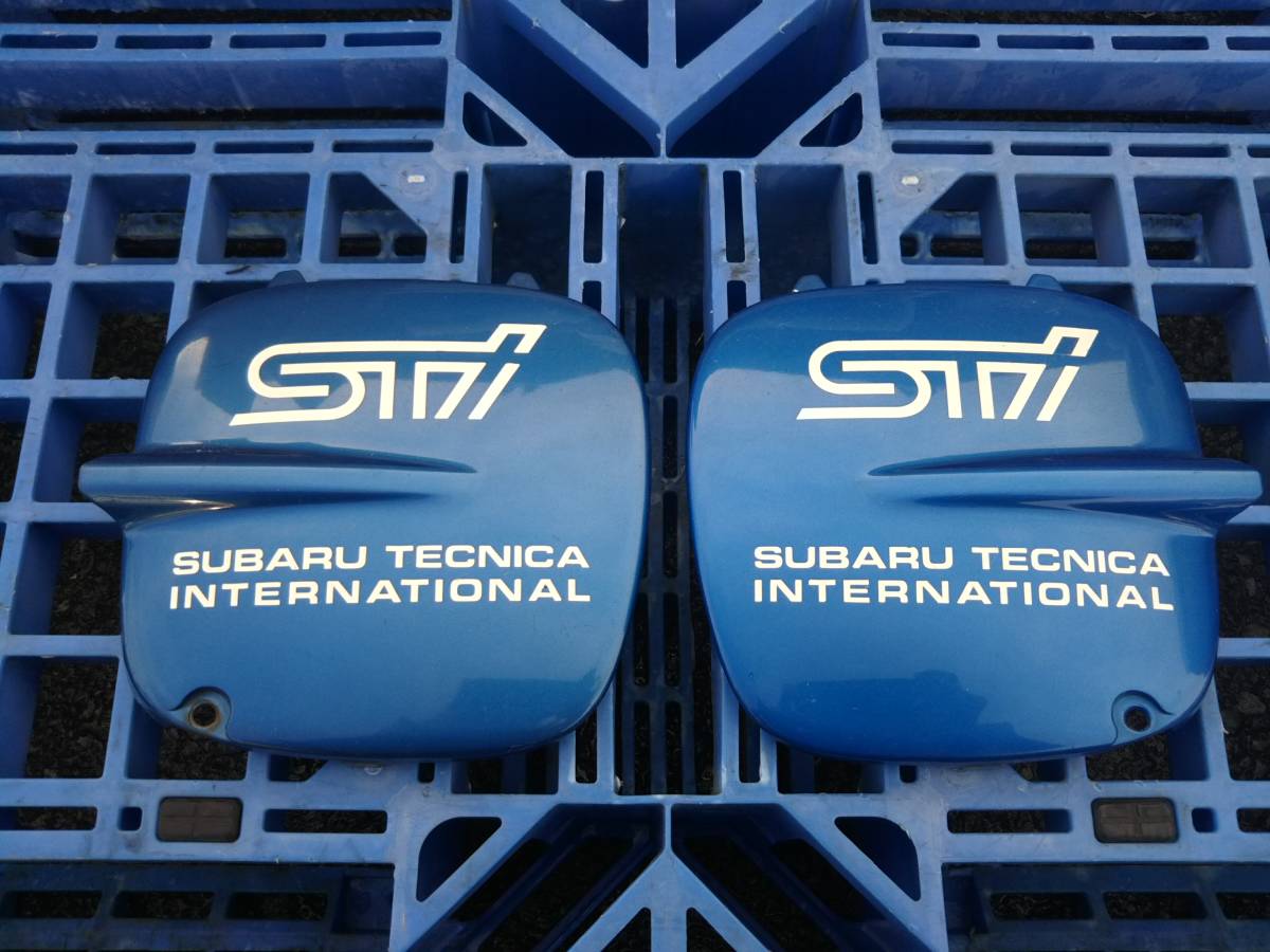 【やや傷や汚れあり】☆即決！ 希少！ 廃盤品！ 良品！ インプレッサ GC8 STIver6 リミテッド 限定車 後期 フォグカバー ソニック ...