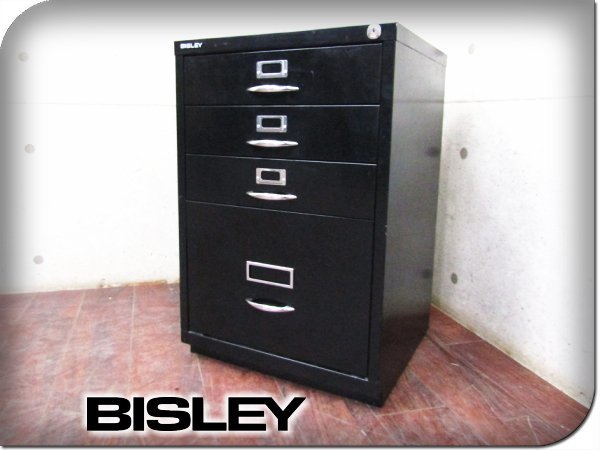 【中古】【Bisley】ビスレー キャビネット BAシリーズ ブラック 中古 の落札情報詳細| ヤフオク落札価格情報 オークフリー