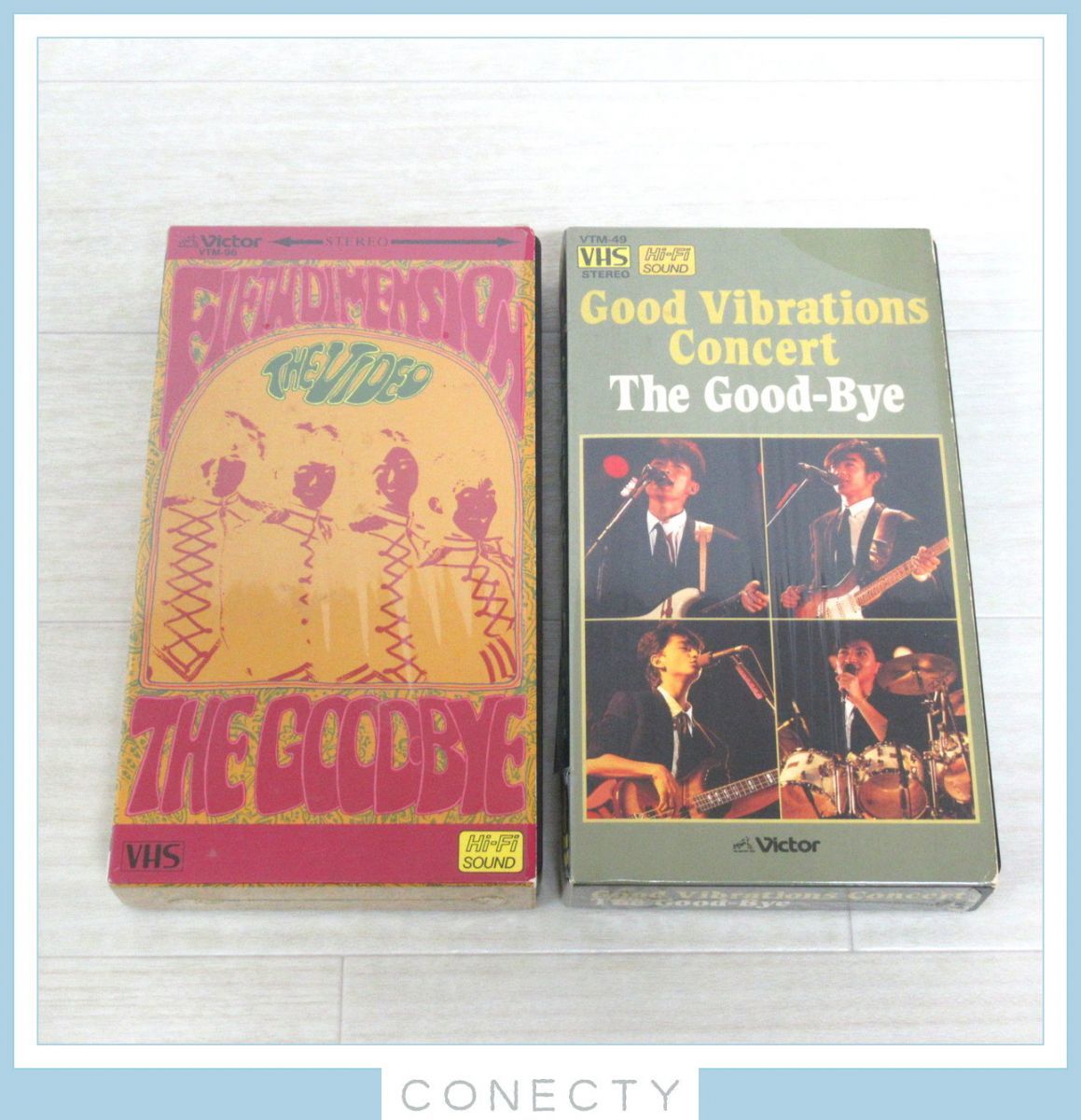 【やや傷や汚れあり】The Good-Bye ザ・グッバイ VHS ビデオテープ Good Vibrations FIFTH ...