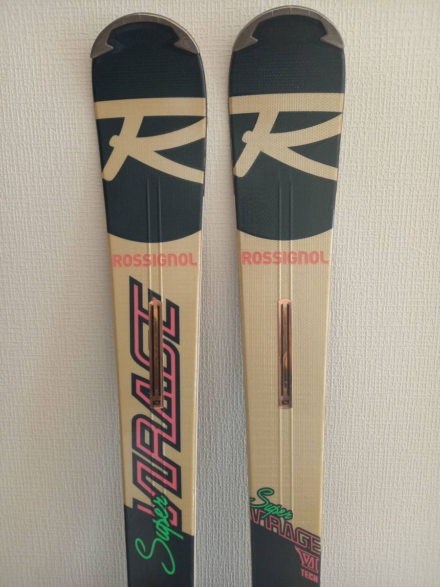 【やや傷や汚れあり】【中古品】2021-2022 ROSSIGNOL（ロシニョール） SUPER VIRAGE VI TECH KONECT ...